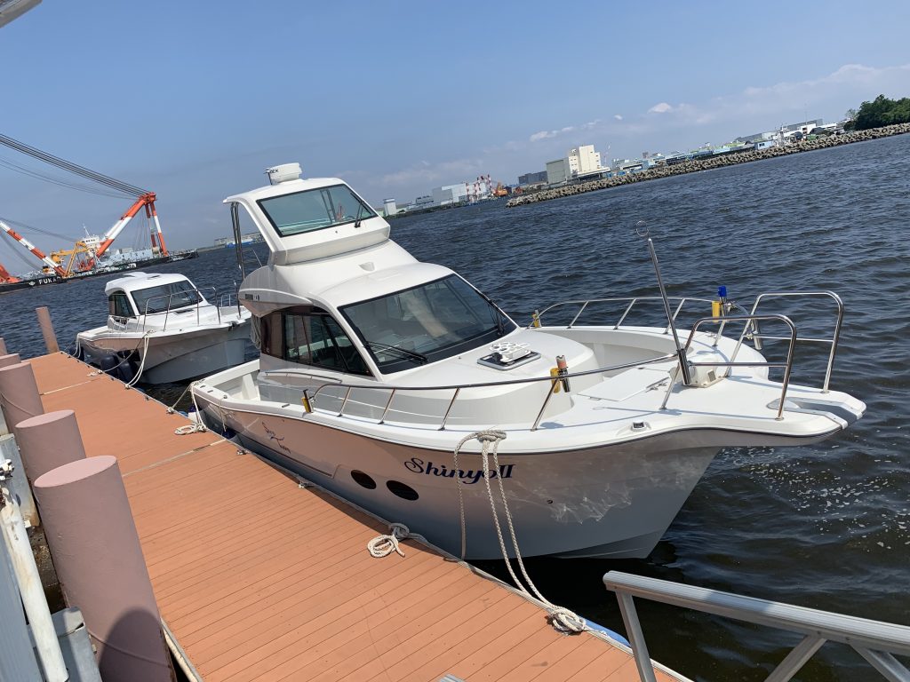 新艇EX38HT入荷&EX33マルチスキャン取付 ｜ ヤンマーマリンブログ