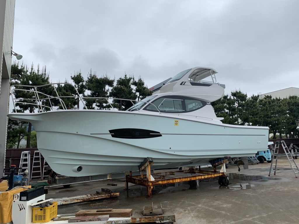 EX34FB アイスブルー 3ステーション仕様 ｜ ヤンマーマリンブログ