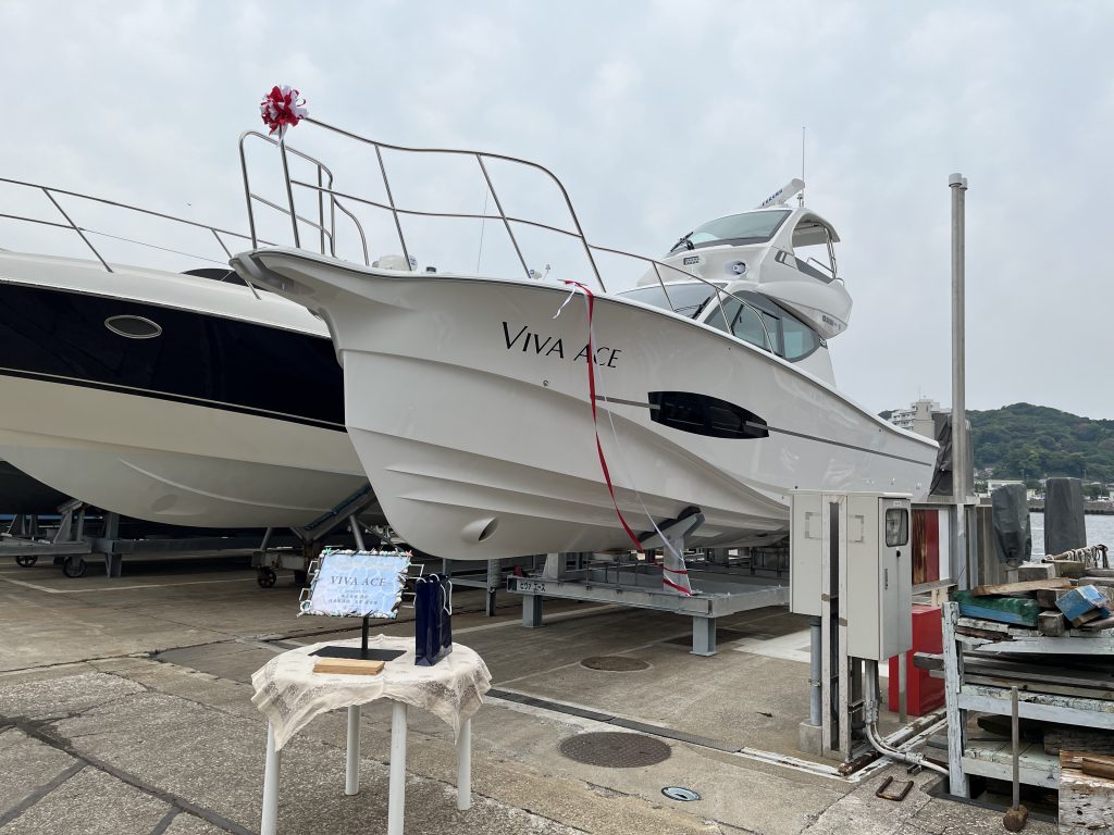 EX34FB 春の進水 ｜ ヤンマーマリンブログ